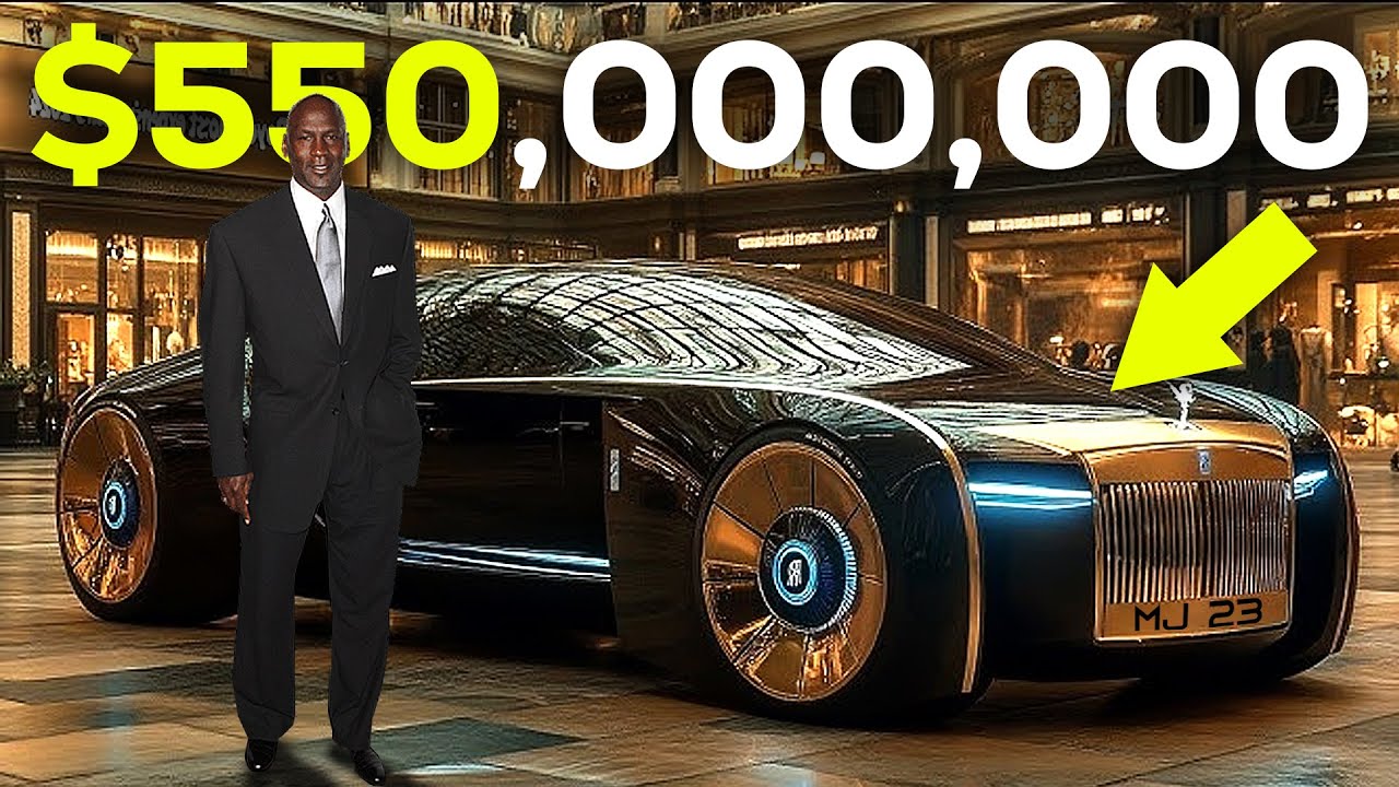 Inside Michael Jordan's $150 Million Car Collection | Most Expensive ...