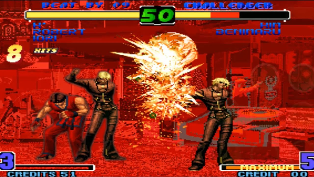 "k" combo full"||How to play king of fighters 10th anniversary 2005 ...