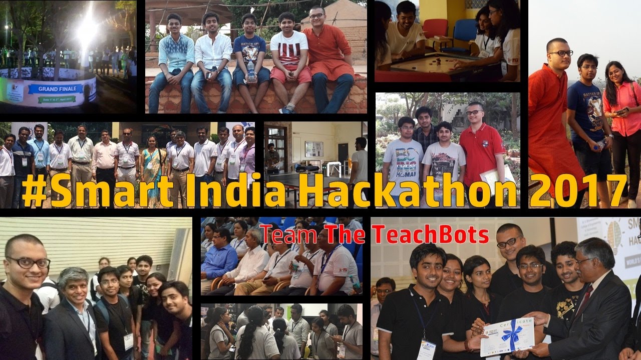 Our Journey @ SMART INDIA HACKATHON 2017 | Ministry of AYUSH | BVBCET HUBLI | Team The TechBots ...