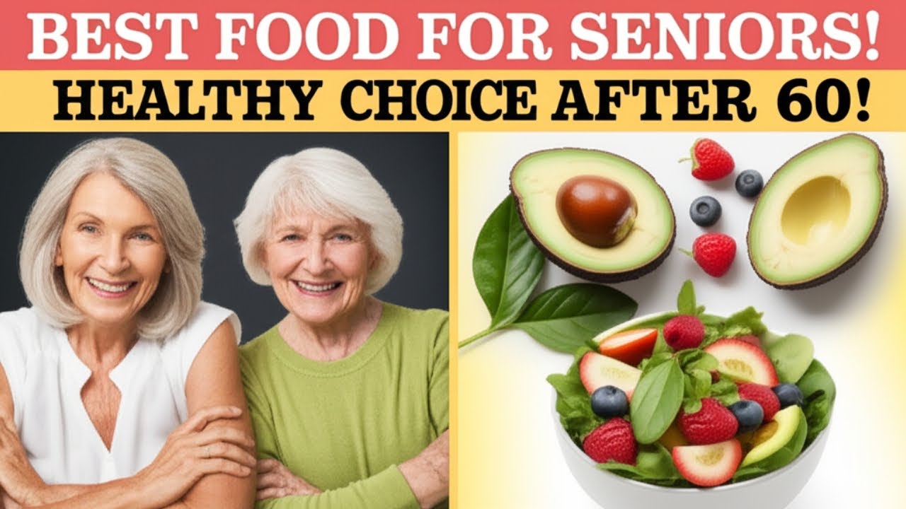 Top Nutritionist Reveals BEST Foods for Seniors After 60 - YouTube