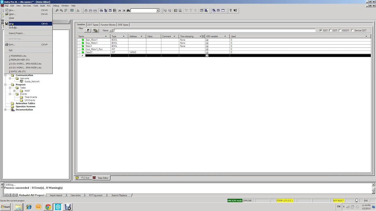 Unity Pro 004 Variable - YouTube
