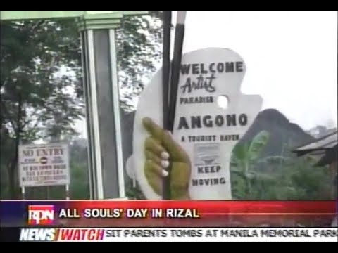 TWO FILIPINO NATIONAL ARTISTS BURIED IN ANGONO RIZAL - YouTube
