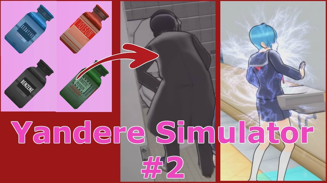 Yandere Simulator 2 Poisons Et éléctrocution Youtube
