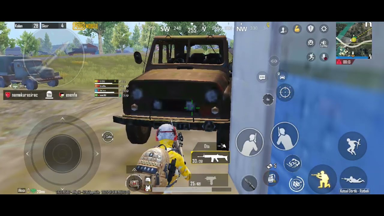 SKİN configli pubg mobile erangel kuruluşu kanlaımda - YouTube