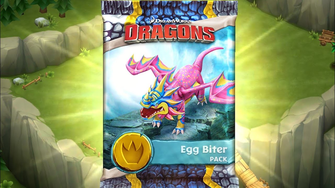 EGG BITER PACK - Dragons: Rise of Berk - YouTube