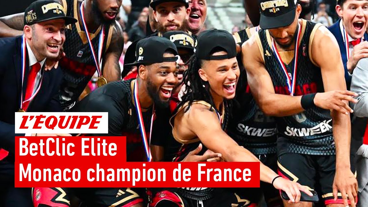 Betclic Elite - Monaco champion de France de basket : Le replay ...