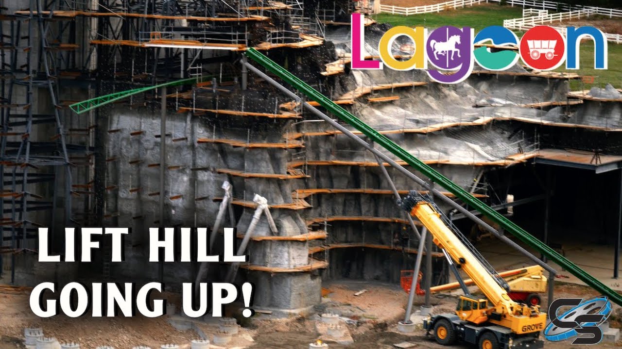 Primordial Lagoon Construction Update October 2020 - NEW TRACK PLACED ...