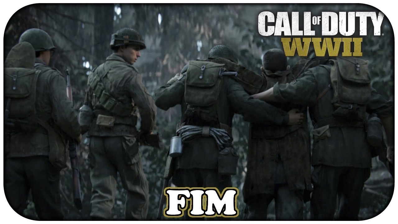 Call of duty WW2 ( O Reno ) 7 de Março de 1945 Final - YouTube