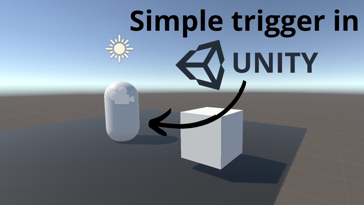 How to add simple triggers in UNITY 2024 - YouTube