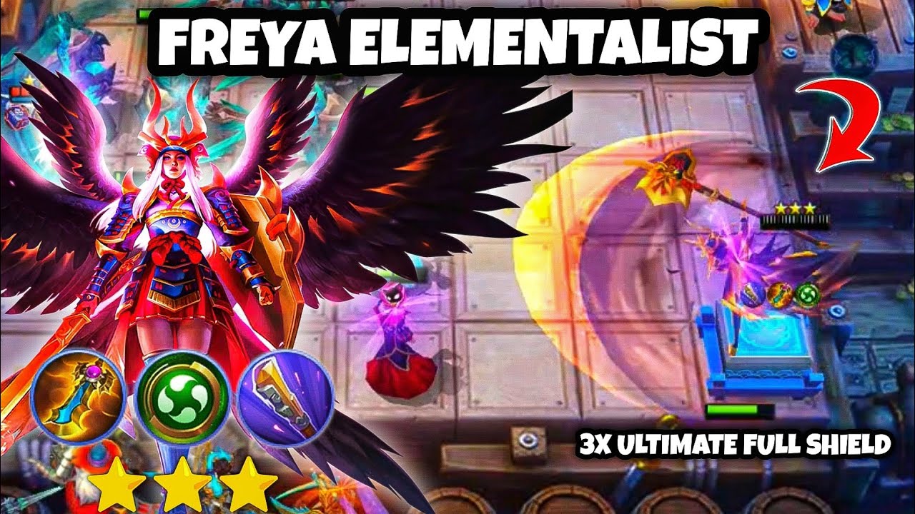 3X ULTIMATE FULL BAR SHIELD. ELEMENTALIST FREYA. MUST WATCH!! MAGIC ...