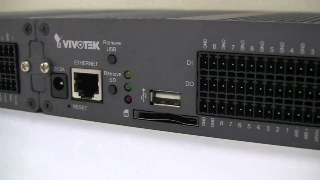 VIVOTEK VS8801 Mounting Video - YouTube