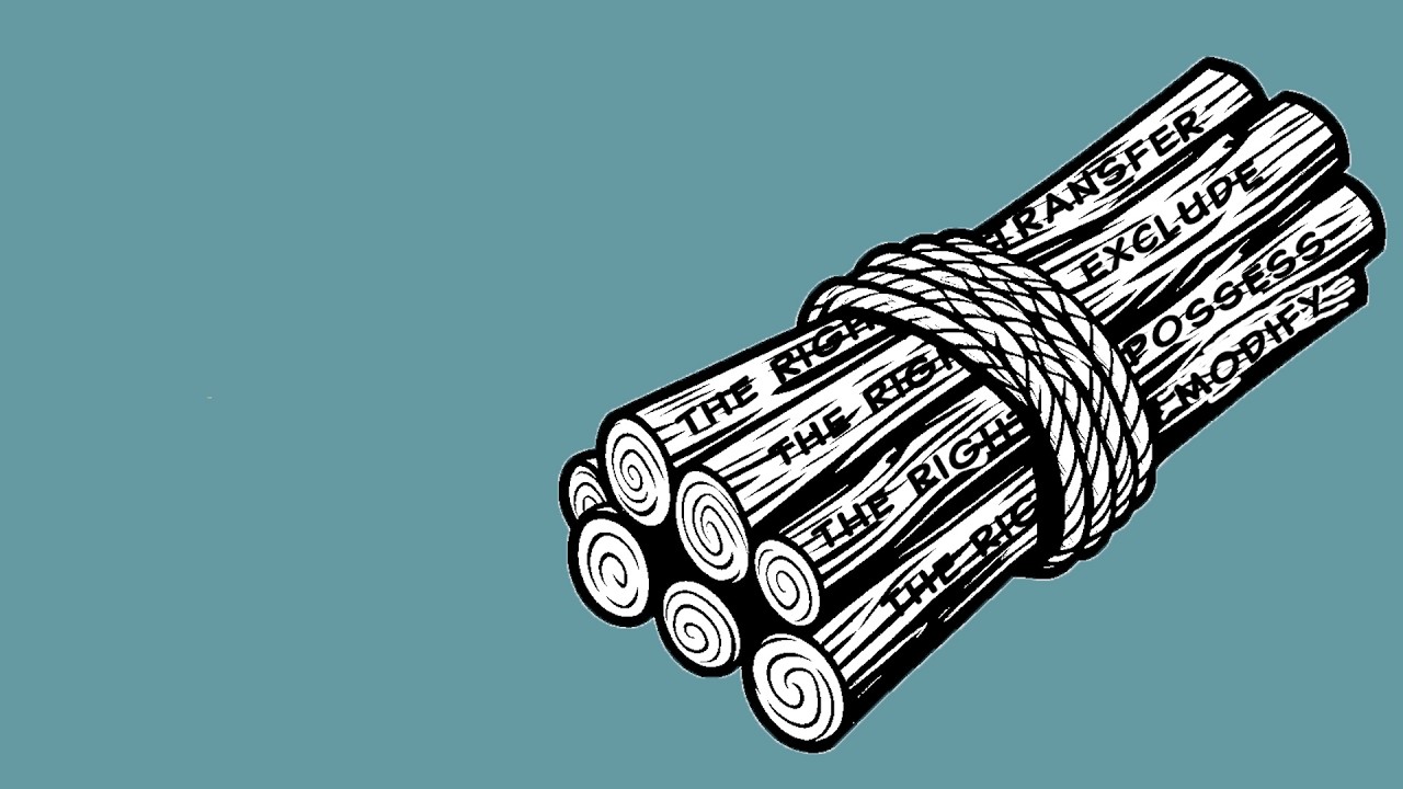 Property rights as a "bundle of sticks" - YouTube