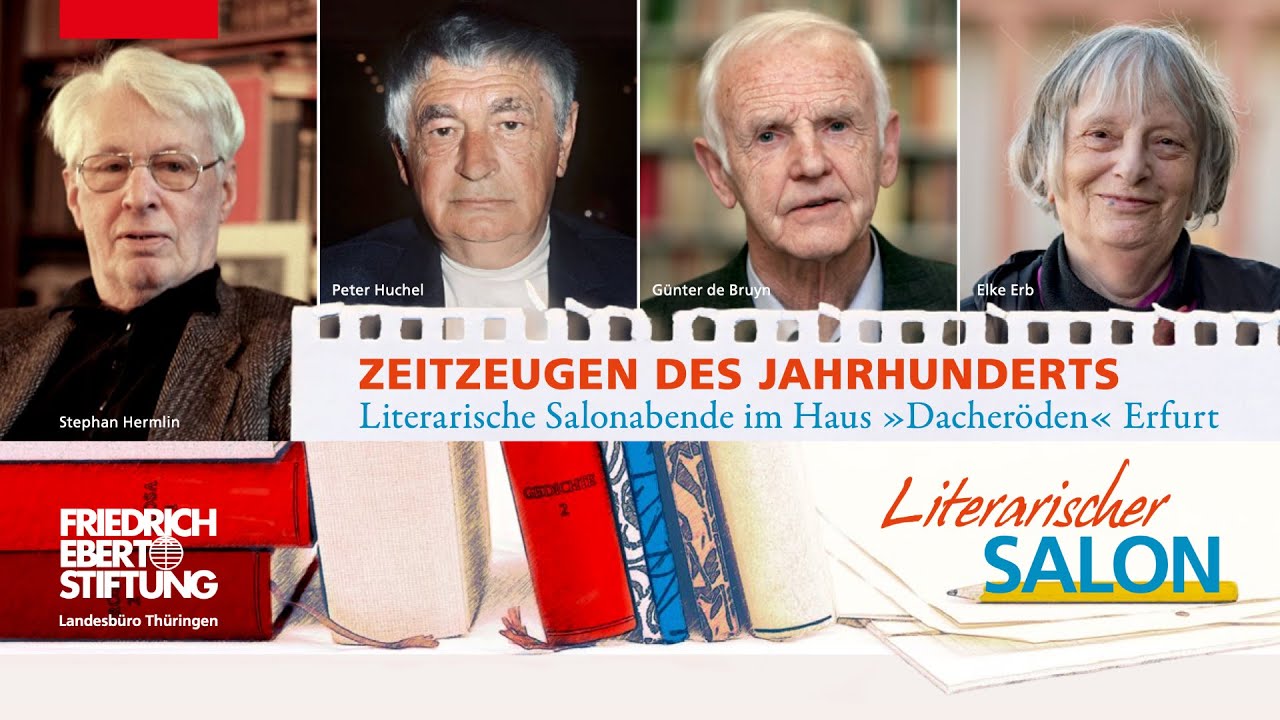 Literarischer SALON | PETER HUCHEL UND STEPHAN HERMLIN - YouTube