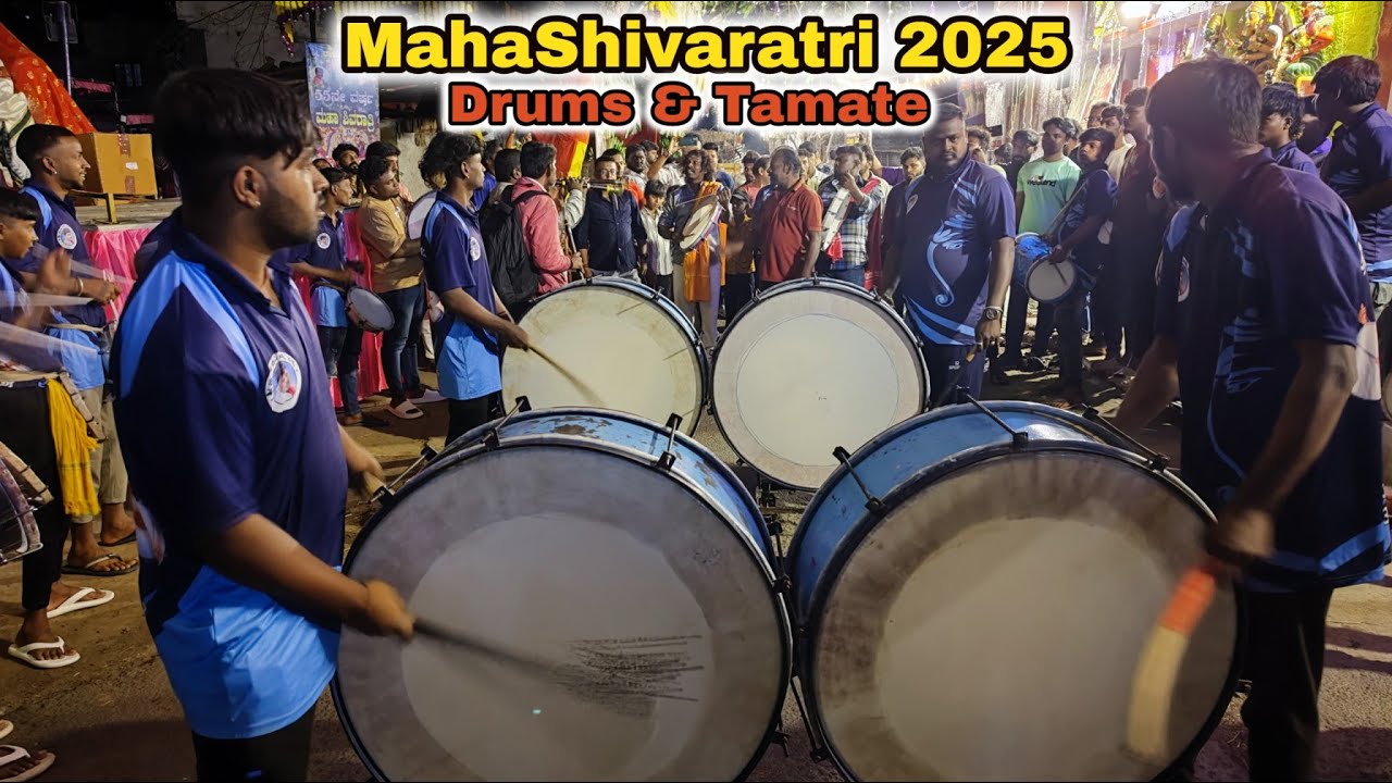 Drums and Tamate Beats | Mahashivaratri Festival 2025 | Raja Kali Amman ...