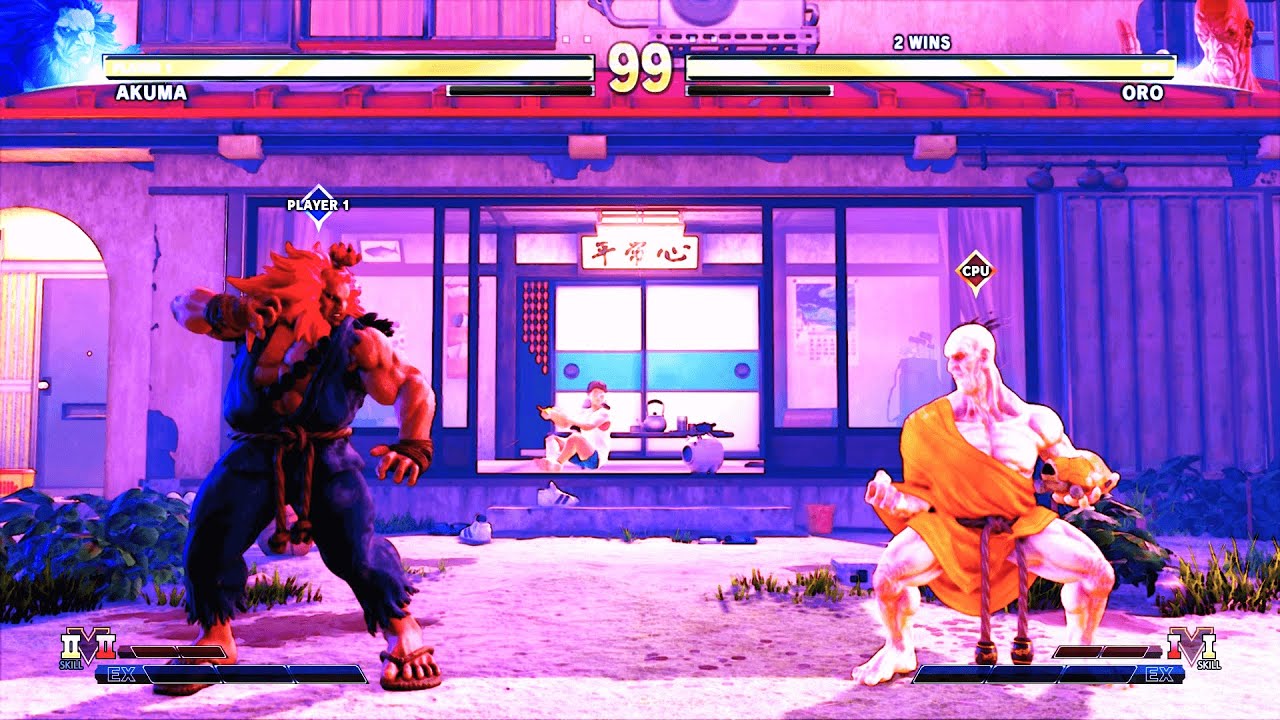 Akuma vs Oro (Hardest) Street Fighter 5. - YouTube