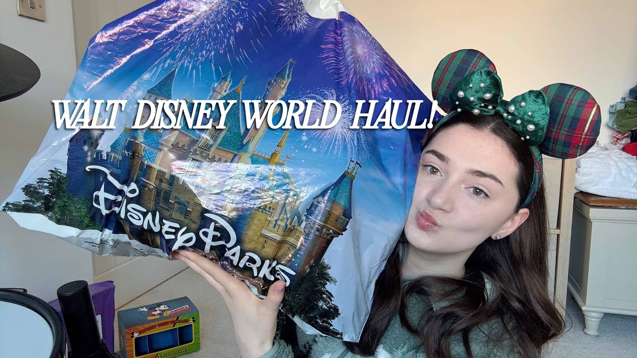 WALT DISNEY WORLD HAUL 🇺🇸💕 Disney Parks merch | Disney Springs | Disney ...