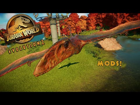 JWE2 6 Pterosaur Paleo Mods | Dimorphodon Pteranodon Tropeognathus ...