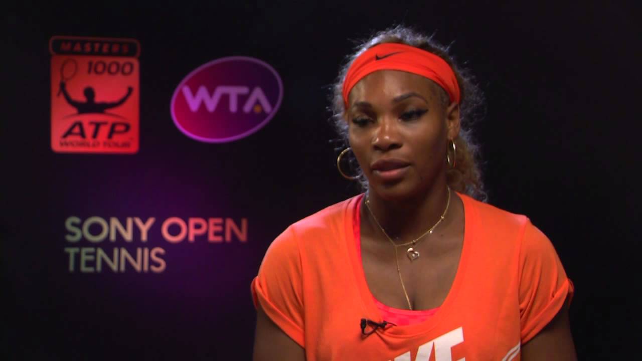 Sony Open Tennis interview with Serena Williams - YouTube
