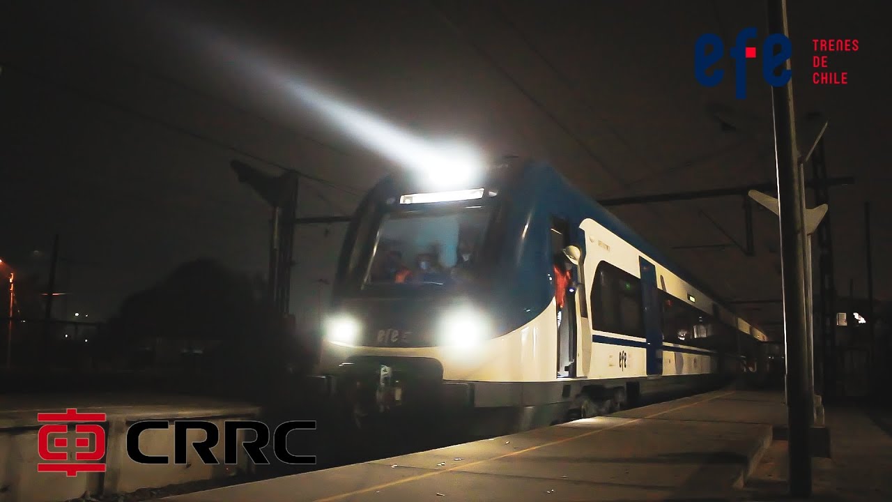 NUEVO TREN CHINO ELÉCTRICO (CRRC/SIFANG) para BIOTREN / EMU SFE-101 en ...