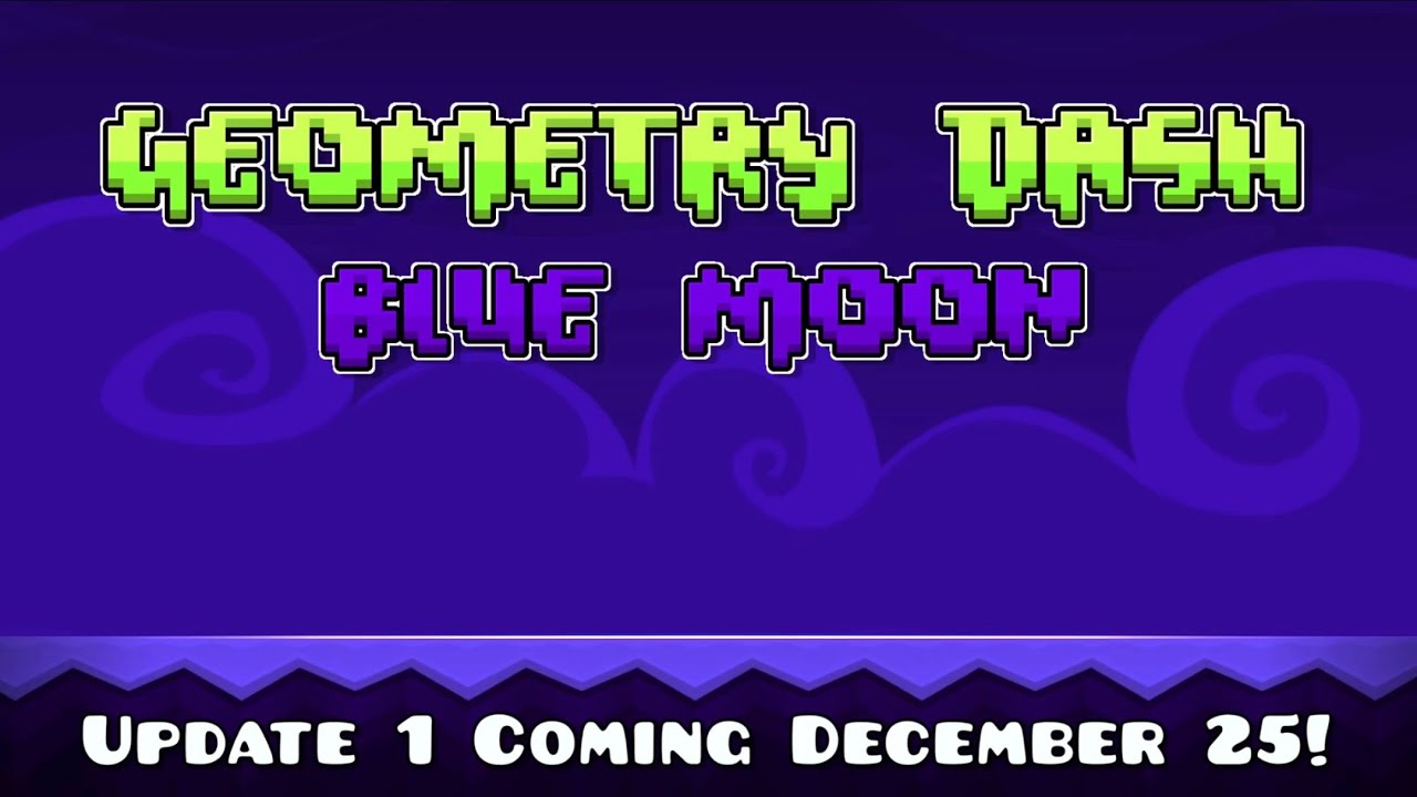 “Geometry Dash Blue Moon” Official Trailer - YouTube