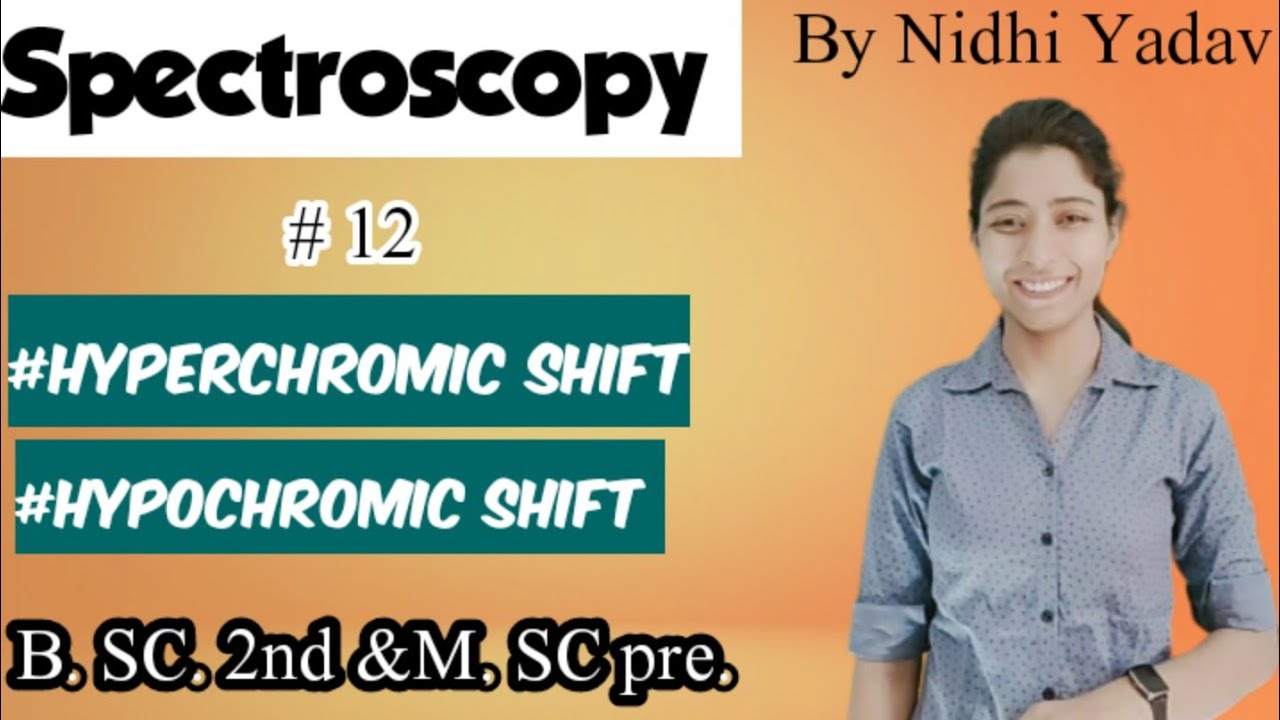 Spectroscopy /Hyperchromic Shift /Hypochromic Shift/UV-visible ...
