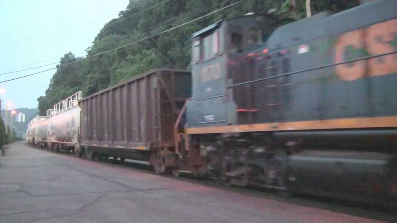 CSX Local Freight Charleston, WV [HD] - YouTube