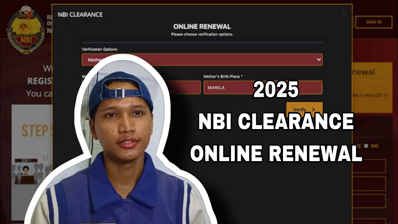 NBI CLEARANCE ONLINE RENEWAL I PAANO KUMUHA NG NBI RENEWAL NGAYONG 2025 - YouTube