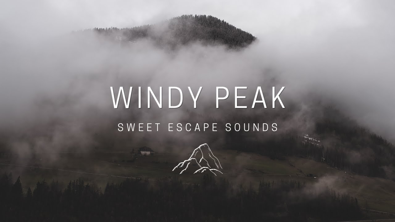 Windy Peak 20 Minute - Whirling Gusts of Wind Sounds- White Noise Sleep ...