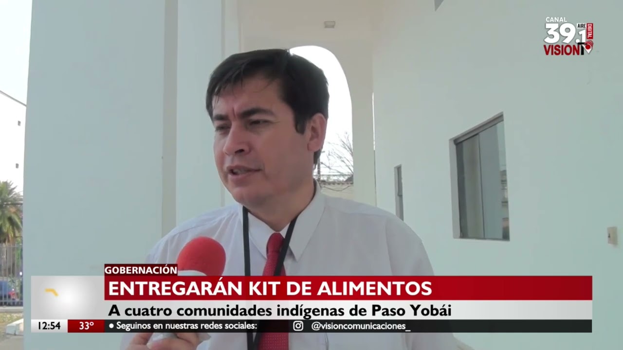 VIDEO | Entregan kits de víveres a comunidades indígenas de Paso Yobai