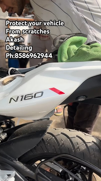 Pulsar N160 3M Lamination 100% original PPF Karol bagh #ppf #3m #lamination #bike #n160 #shorts ...