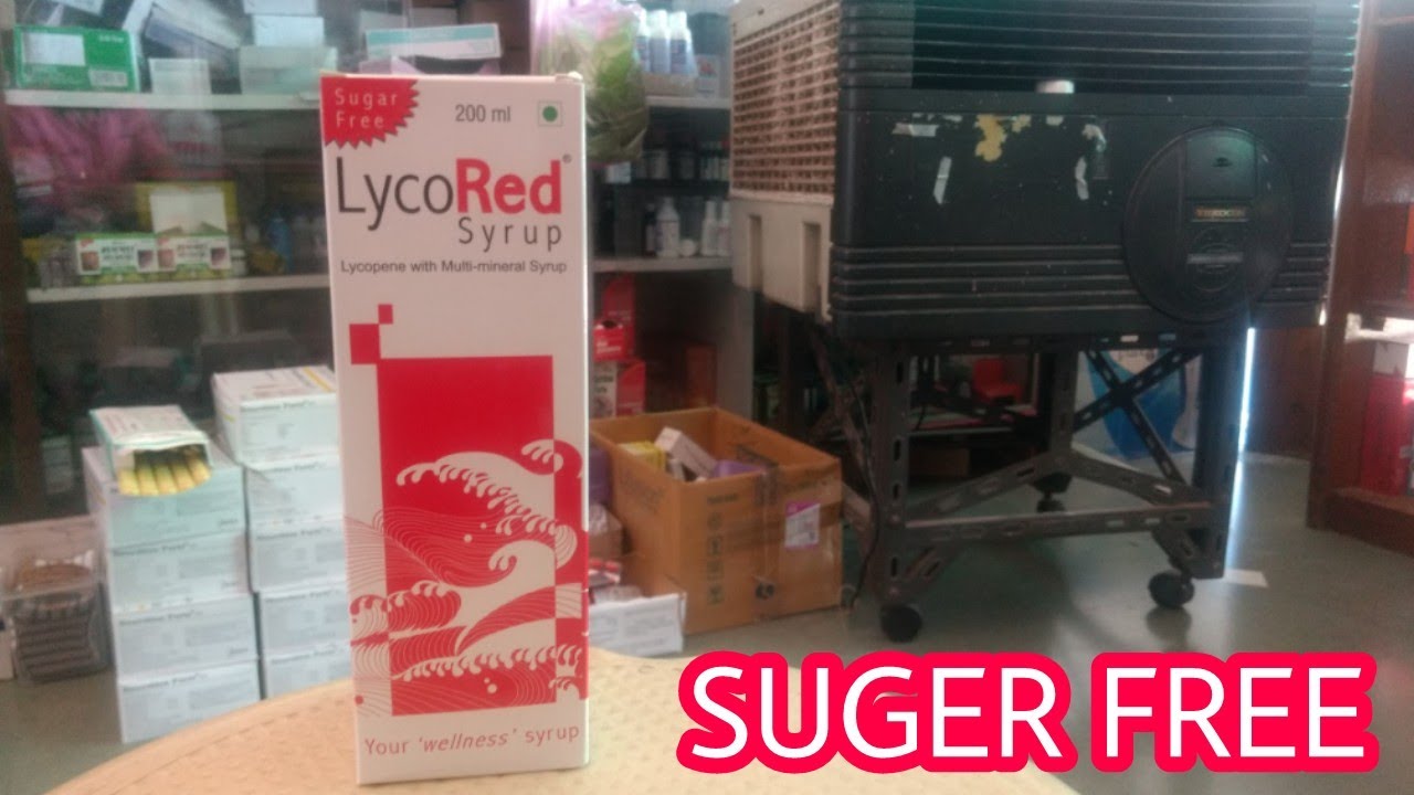 LycoRed Syrup daily health Supplement - YouTube