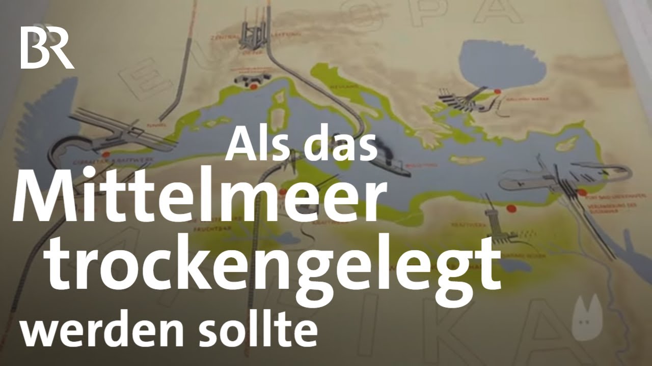 Atlantropa: Die größenwahnsinnige Utopie vom Münchner Architekten ...