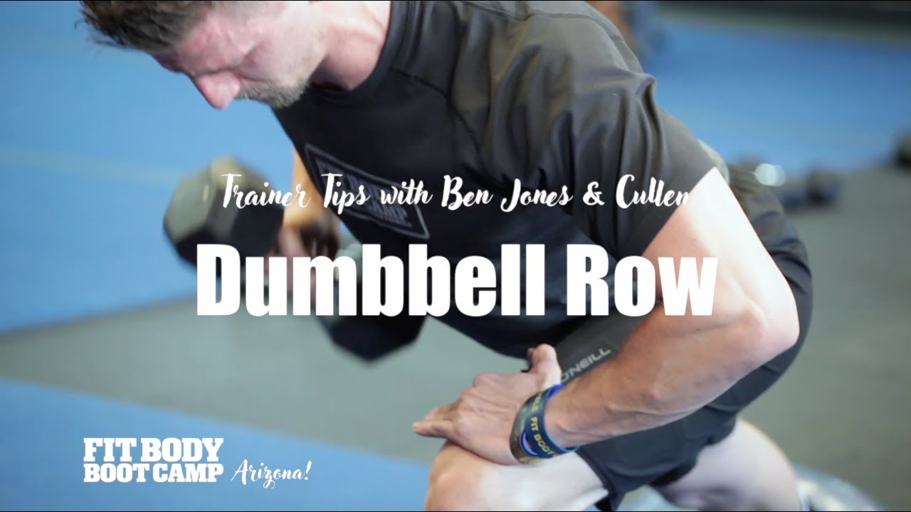 How to do a Dumbbell Lawnmower Row - YouTube