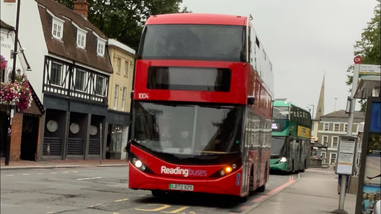 *On Loan* Alexander Dennis Enviro400EV 1004 (LD72 XZS) On Route 50 To ...