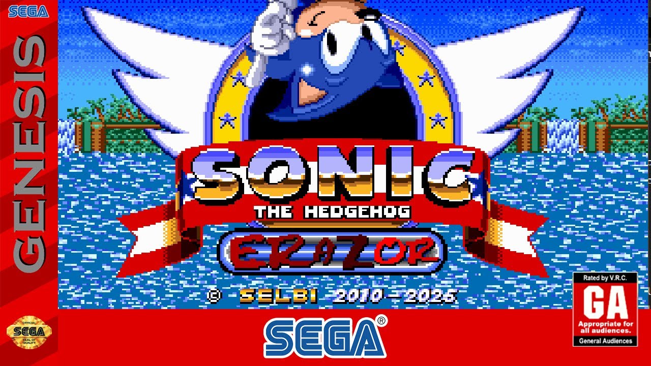 Sonic The Hedgehog Erazor - Full Game - YouTube