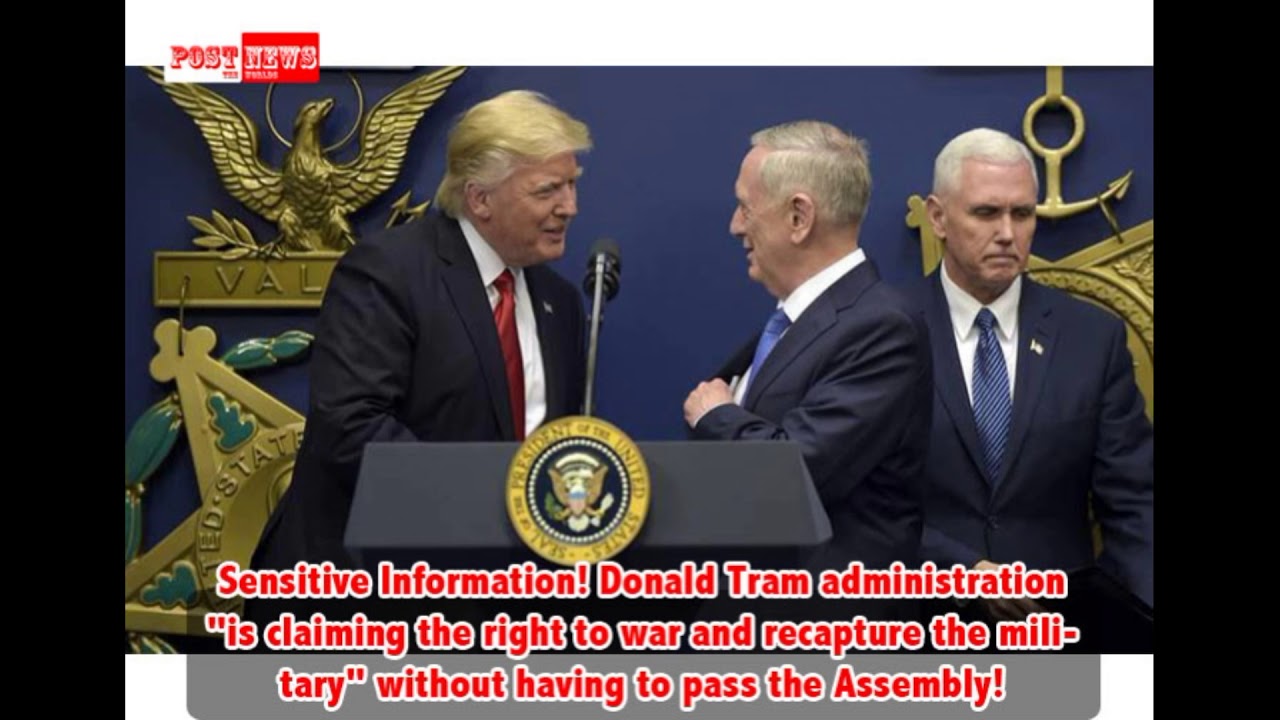 Sensitive Information! Donald Tram administration "is claiming the ...