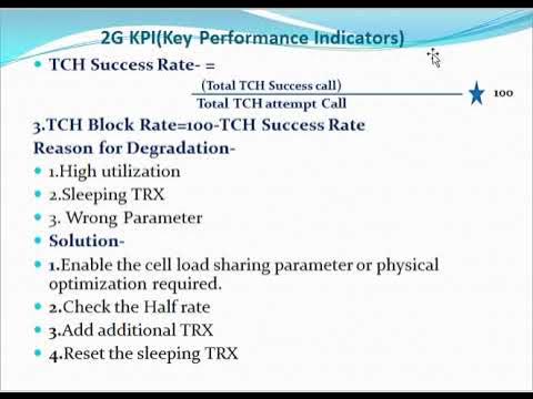 2G KPI(Key Performance Indicator) - YouTube