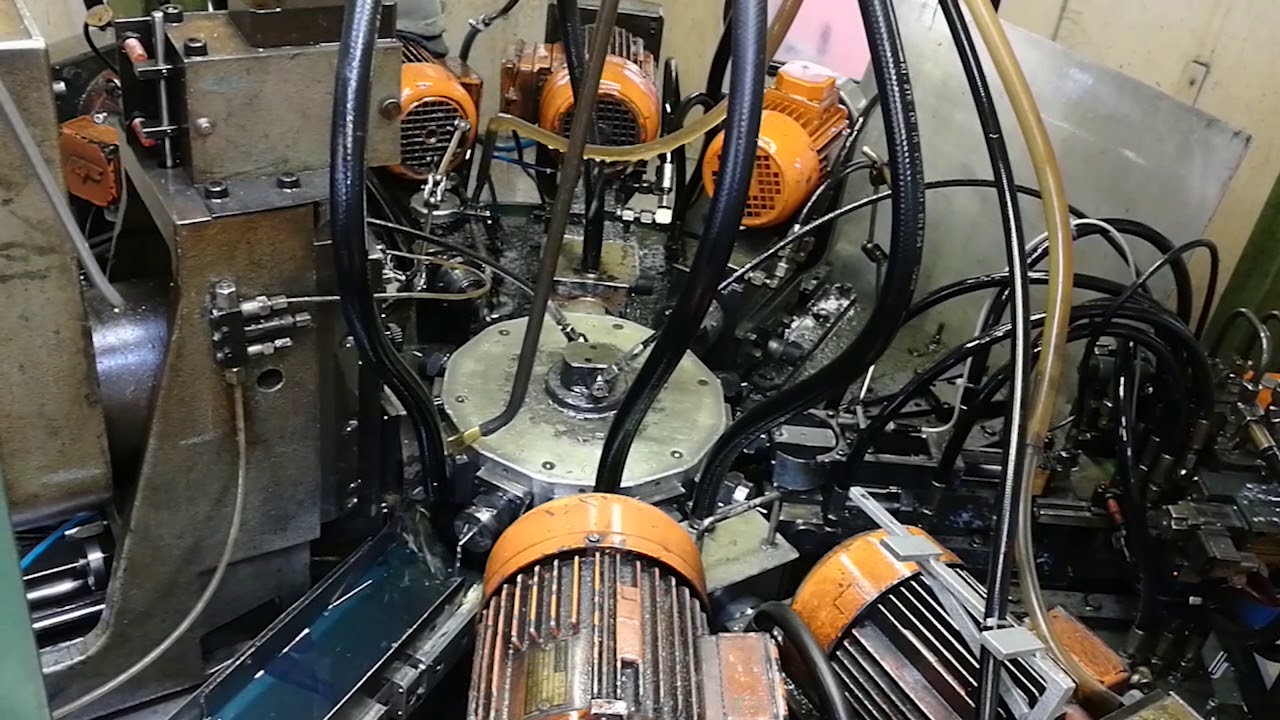 RIS-INGOLD Rismatic 151G-12 Revolving Index Machine (1992) - YouTube