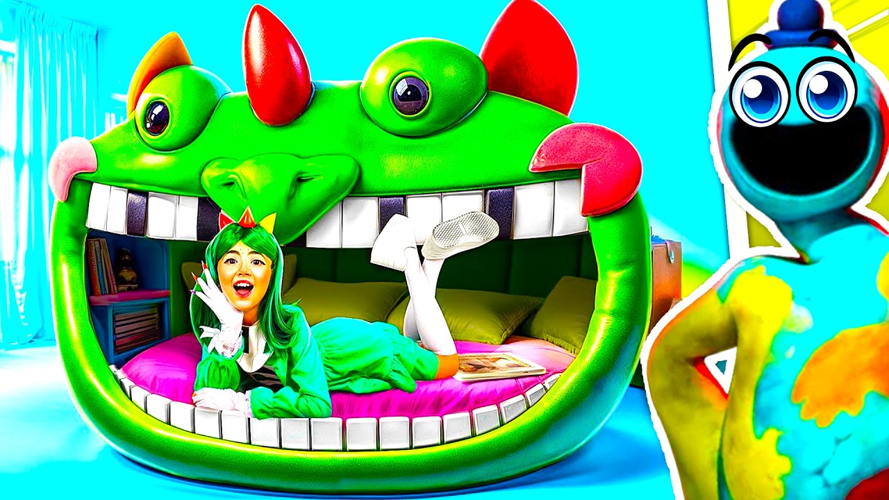 Doey BUILDS GIANT Pianosaurus in REAL LIFE (Poppy Playtime Chapter 4 ...