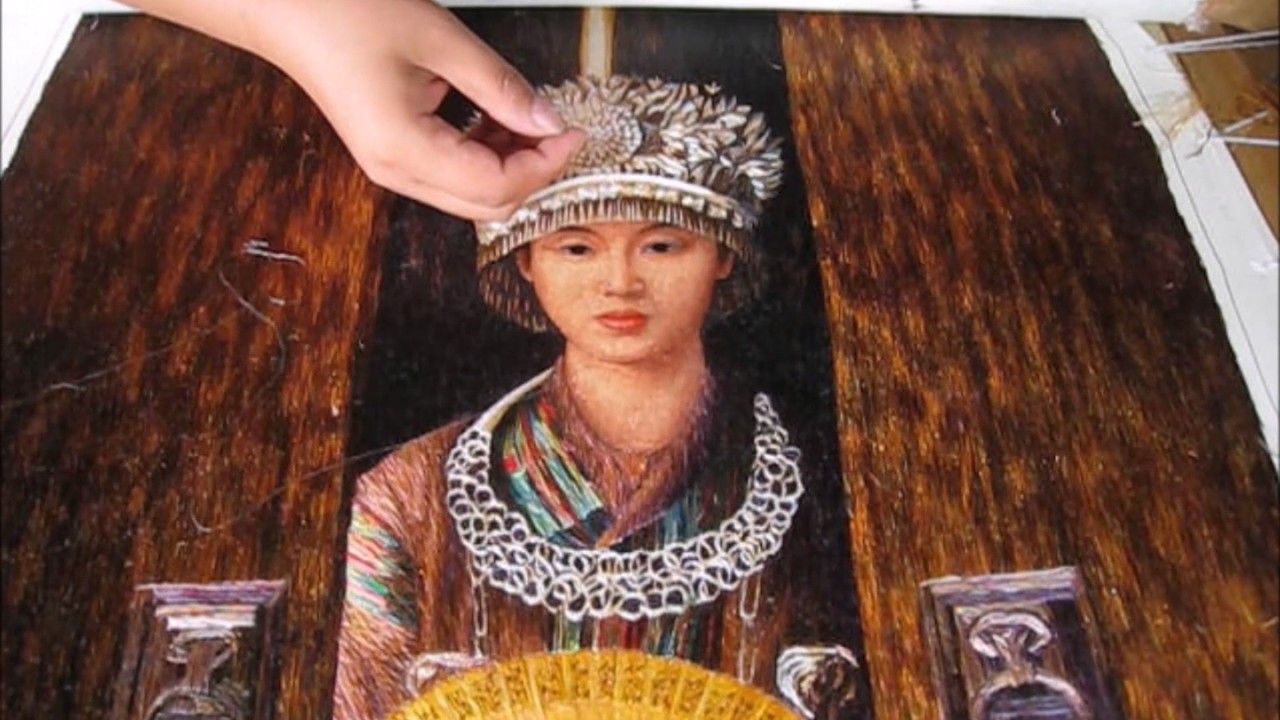 King Silk Art - Miao Goddess at the Door-Zhao Chun - 75123 - YouTube