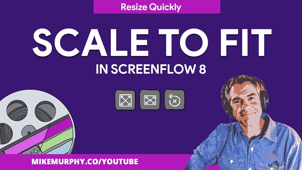Screenflow 8: How To Scale & Resize The Easy Way - YouTube