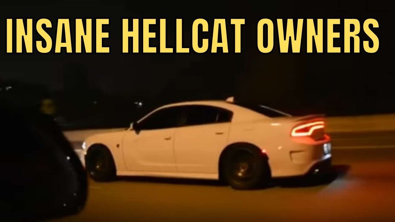 HELLCAT OWNERS GOING CRAZY | FULL DRIFT, LAUNCH, AND REV COMPILATION ...