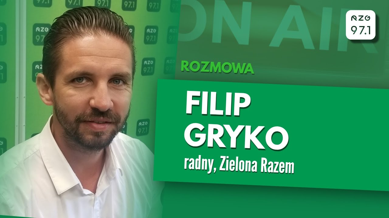 Filip Gryko, radny miejski, Zielona Razem - YouTube