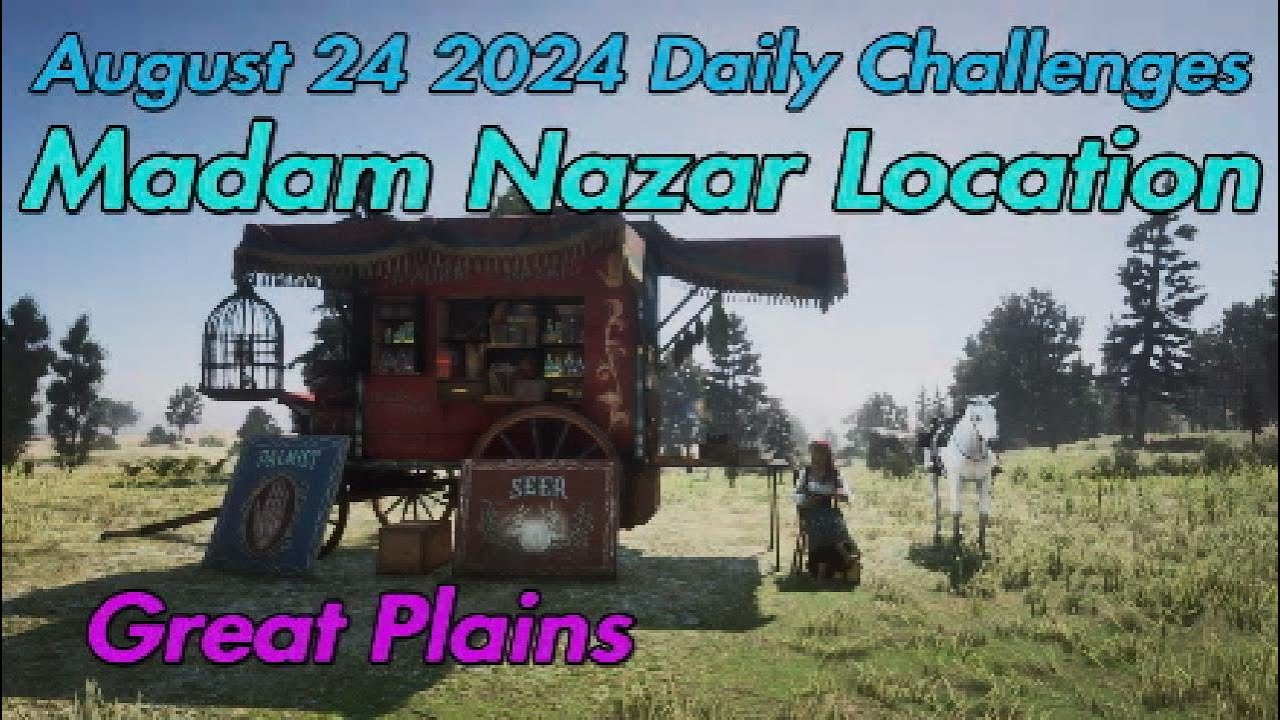 Red Dead Online Daily Challenges Madam Nazar Location August 24 2024 # ...