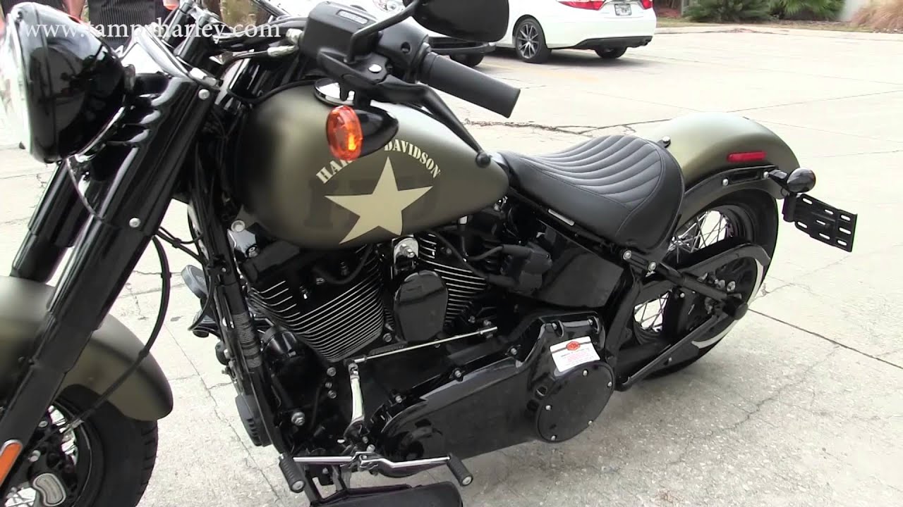 New 2016 Harley Davidson FLSS Softail Slim S - YouTube