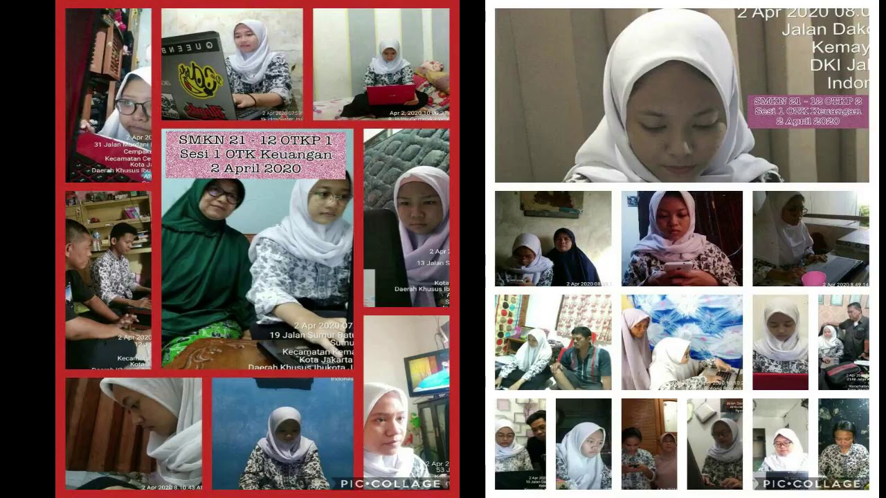 UJIAN SEKOLAH DARING SMKN 21 JAKARTA - YouTube