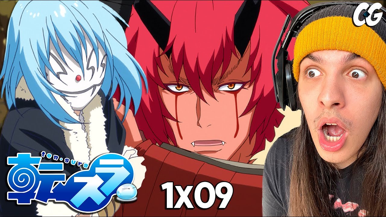 RIMURU VS OGROS - React Tensei Shitara Slime Datta Ken EP 9 - YouTube