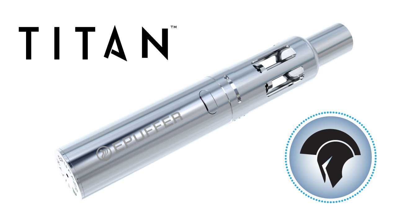 ePuffer Titan Hybrid Vaporizer Mod Review | Best Vape Pen of 2017 - YouTube