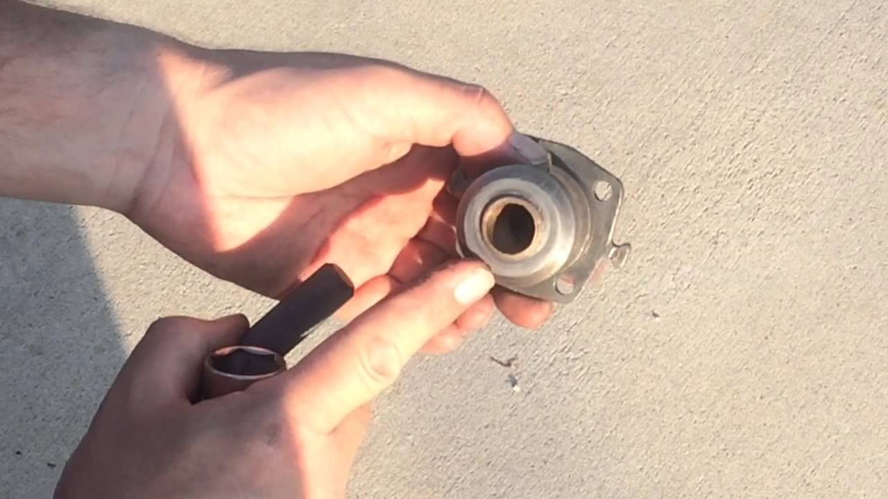 Shaft end cap bushing 1 - YouTube