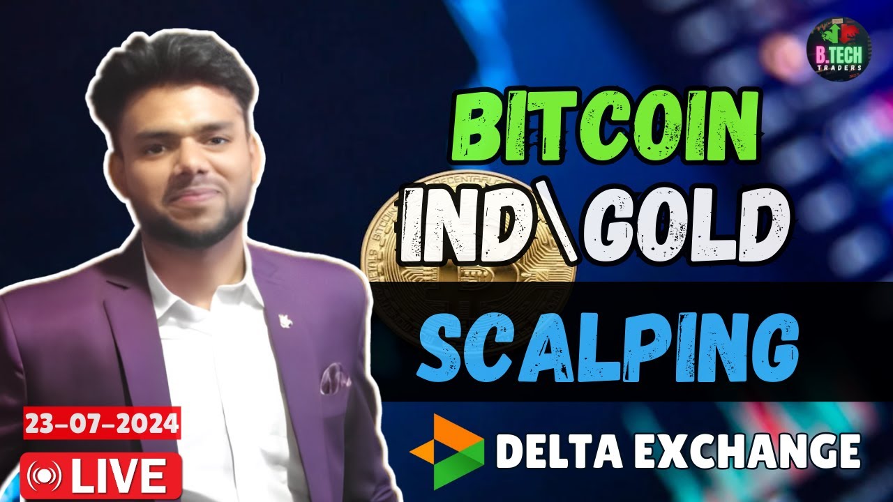 Live on Bitcoin | Indian Gold | Scalping with Trap Trading #live # ...